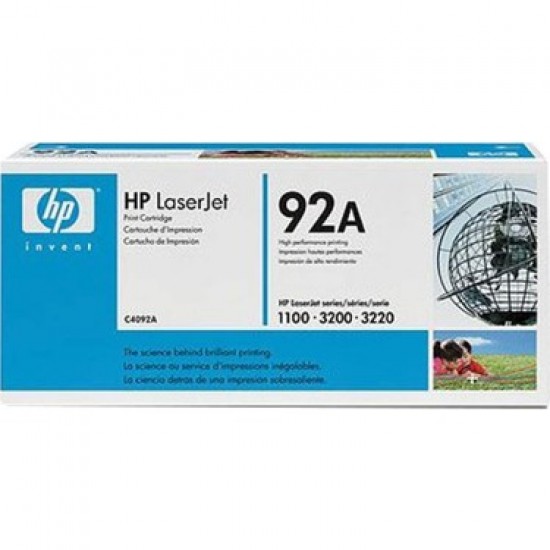 HP C4092A (92A) Siyah Orjinal Toner