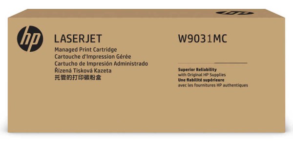 Hp W9031MC Mavi Orjinal Managed Toner Fiyatı | Esil Toner